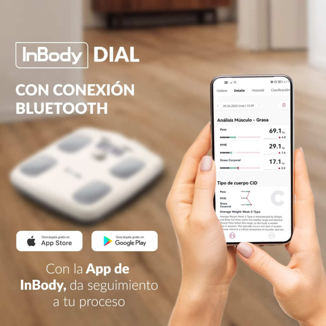 Analizador de Composición Corporal InBody Dial para uso personal